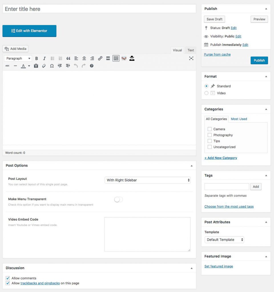 Create Blog Posts – ThemeGoods Documentations