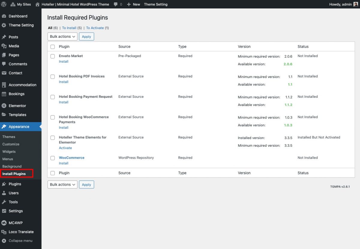 Installation – ThemeGoods Documentations