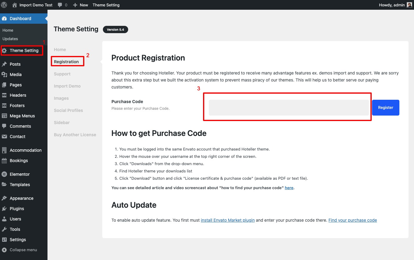 Register Your Purchase – ThemeGoods Documentations