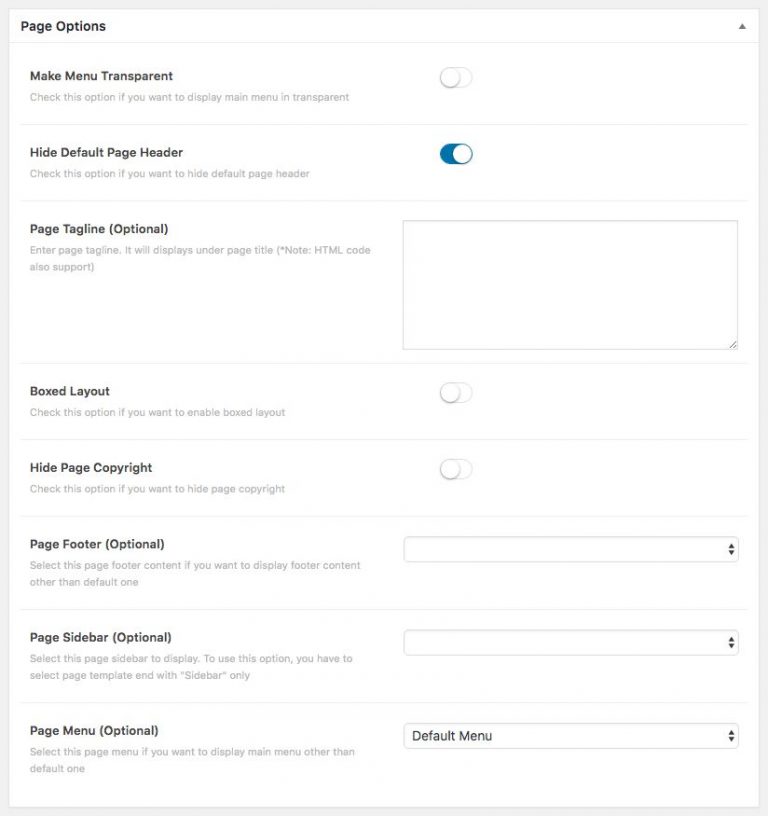 Create a New Page – ThemeGoods Documentations