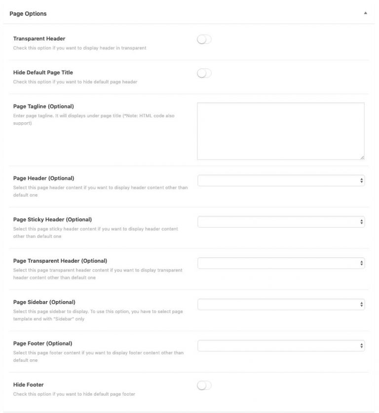 Create a New Page – ThemeGoods Documentations