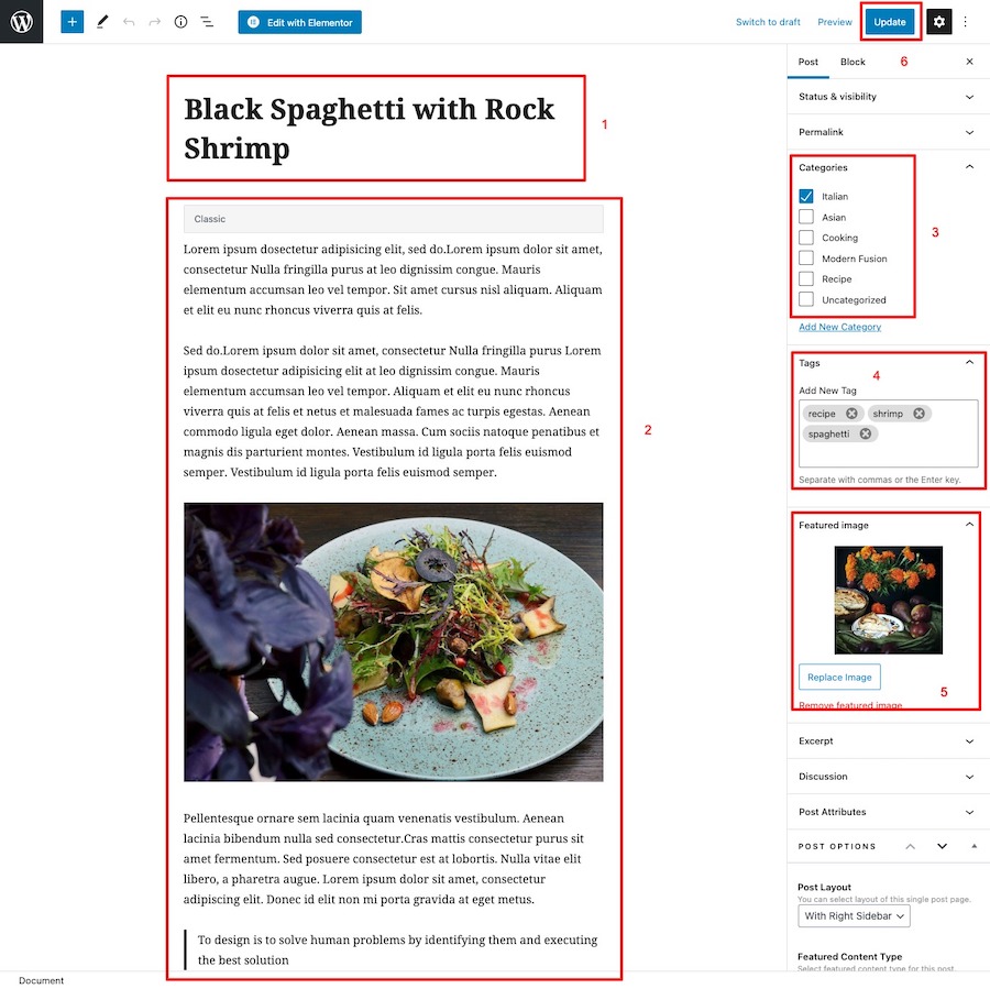 Create Blog Posts – ThemeGoods Documentations