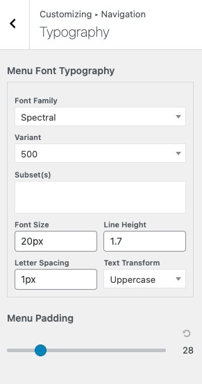 Setting up header & navigation menu using “General Menu Layout ...