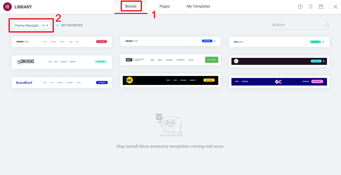 Setting up header & navigation menu using Elementor – ThemeGoods Documentations