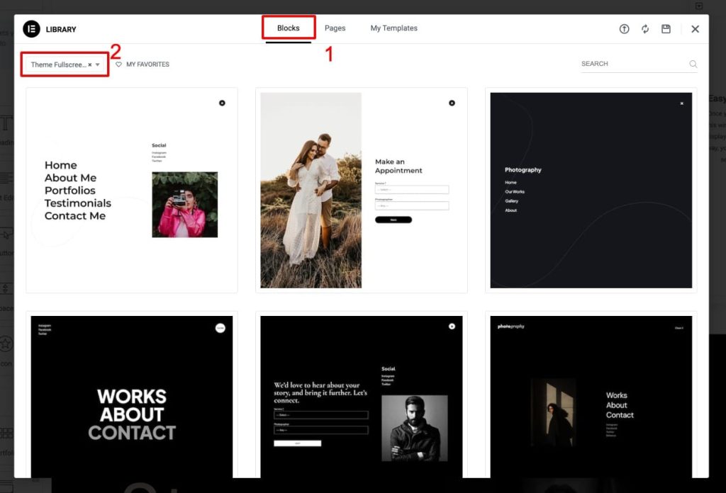 Creating Fullscreen menu using Elementor – ThemeGoods Documentations
